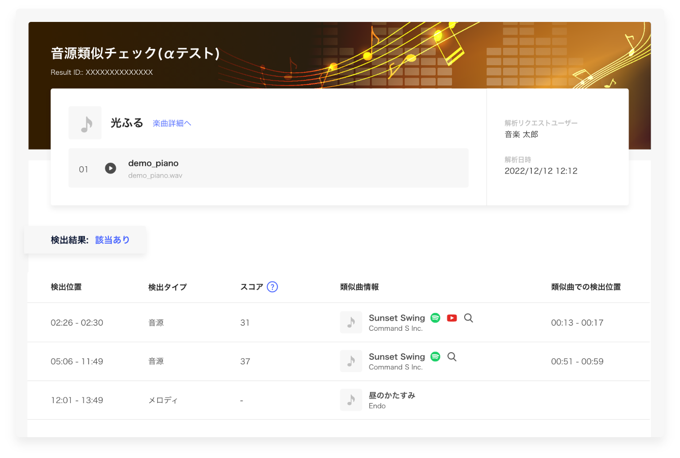 解析結果イメージ